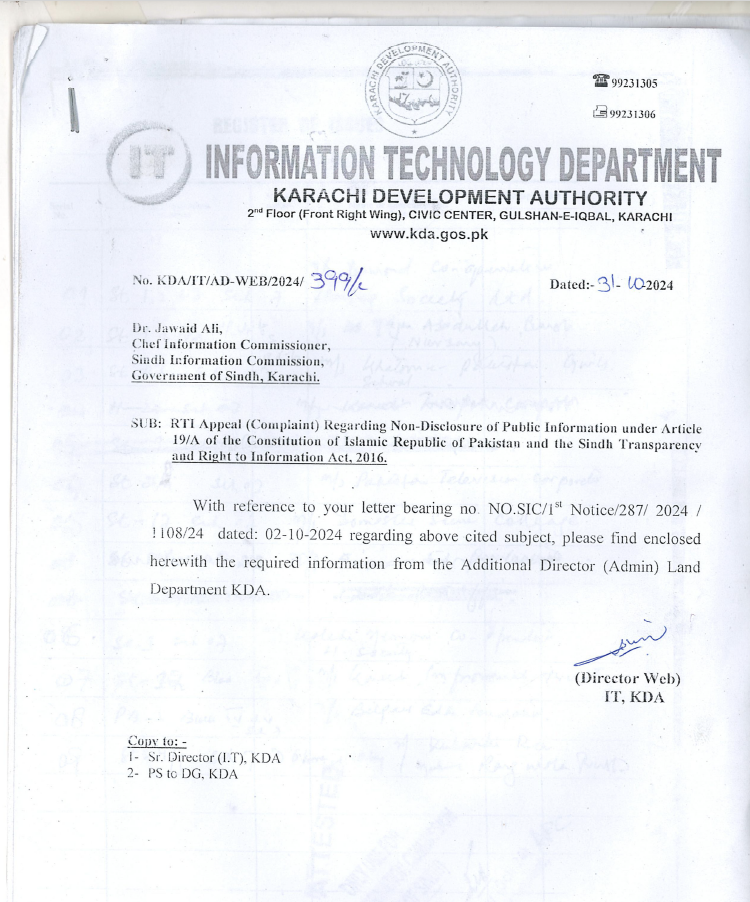 KDA Schemes | Shehri-Citizens For A Better Environment